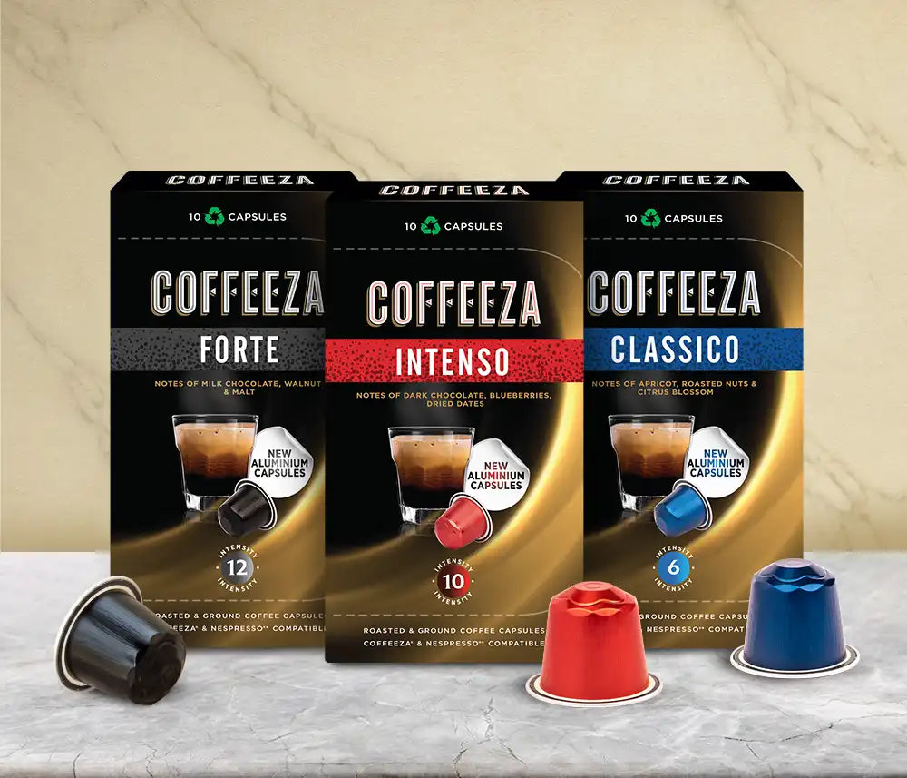 Premium Coffee Capsules and Coffee Powder - Explore Coffeeza's Coffee ...