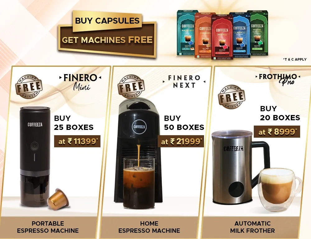 Build Your Own Capsule Bundle + Free Machines – Coffeeza