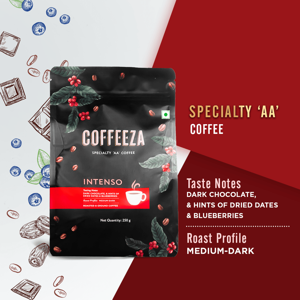 Premium Gourment Ground Coffee, Buy Ground Coffee Powder Online - Coffeeza