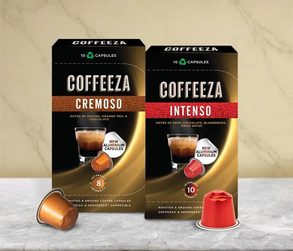 Intenso & Cremoso Variety Pack Coffee Capsules - Nespresso Compatible ...