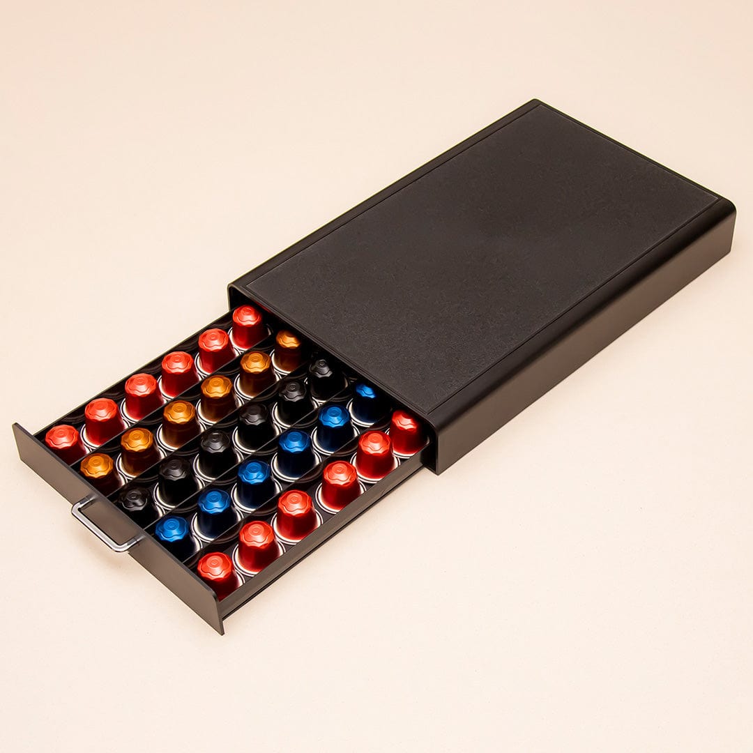 Coffeeza Capsule Storage Drawer - Sleek Sliding Tray for Coffee Capsules
